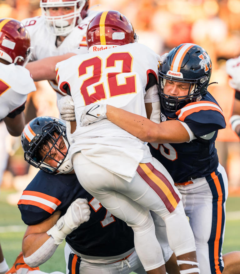 Firefighter shape: Inside the evolution of Harrison football OL Blake Jones