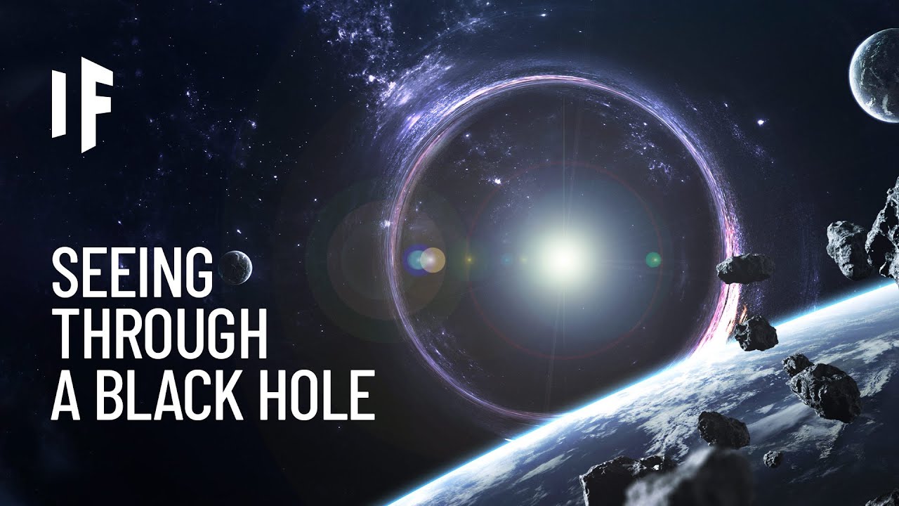 What If Humans Could See Through a Black Hole?