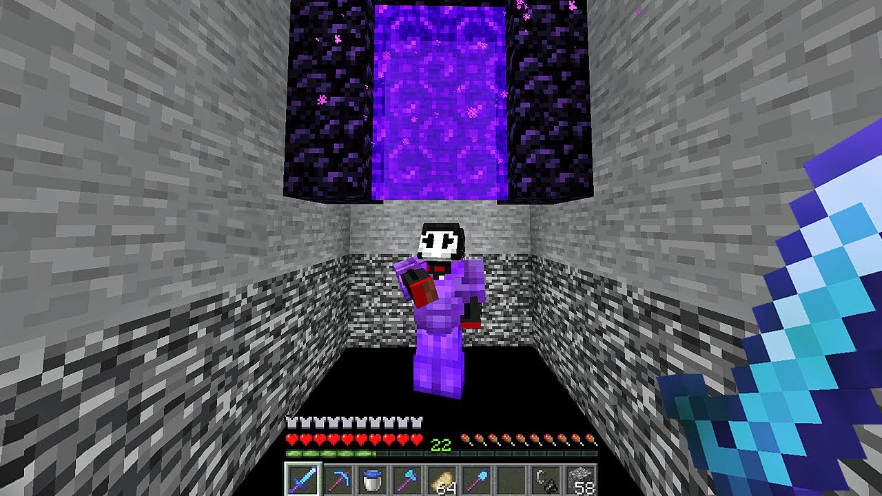 Created Minecraft’s deadliest portal in Friend or Foe #9