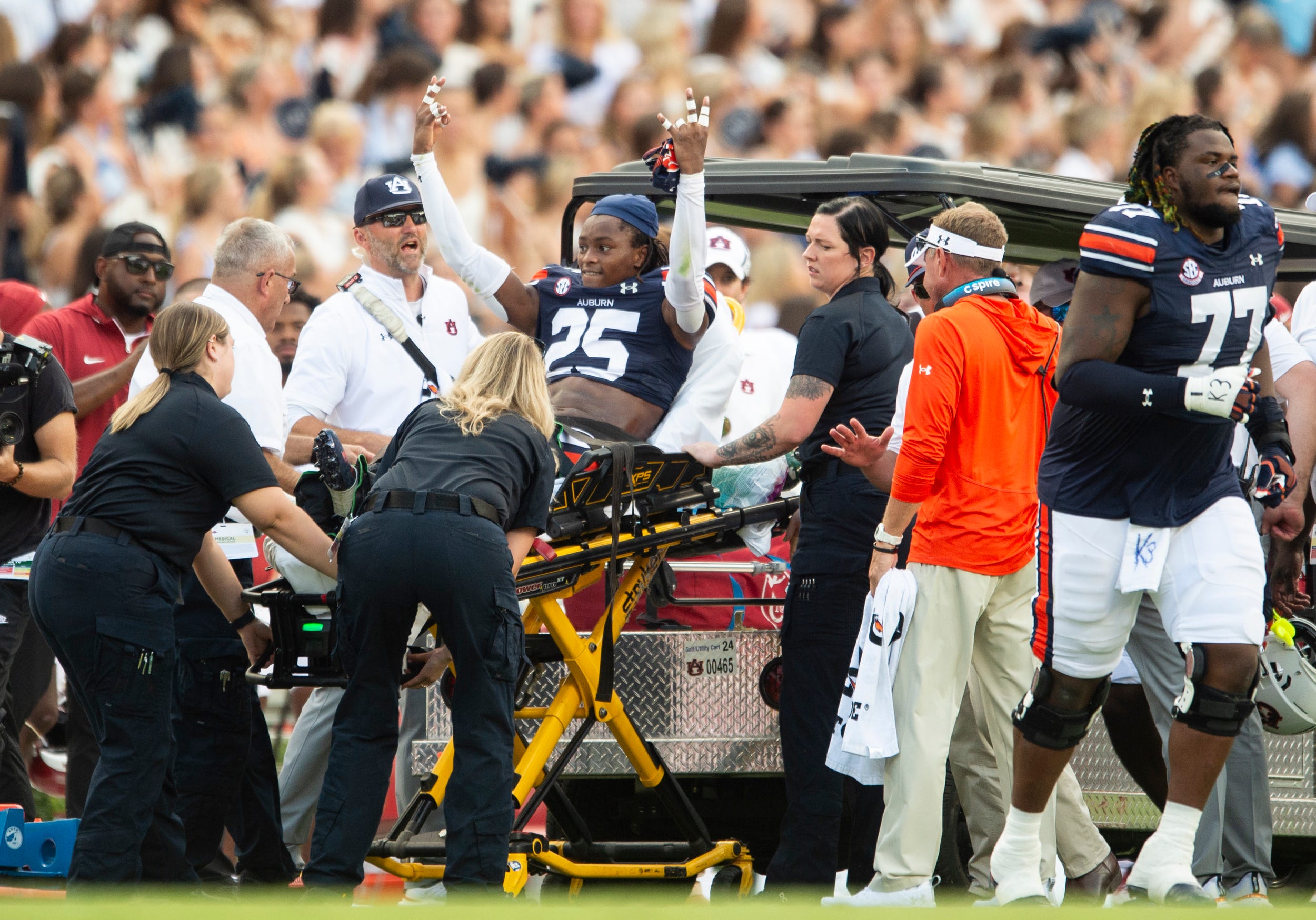 'It's felt like forever': Auburn football's Champ Anthony on recovering ...