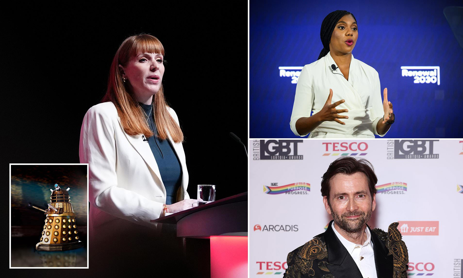 Exterminate! Rayner blasts Badenoch over trans 'deals with Daleks' Exterminate! Rayner blasts Badenoch over trans 'deals with Daleks'