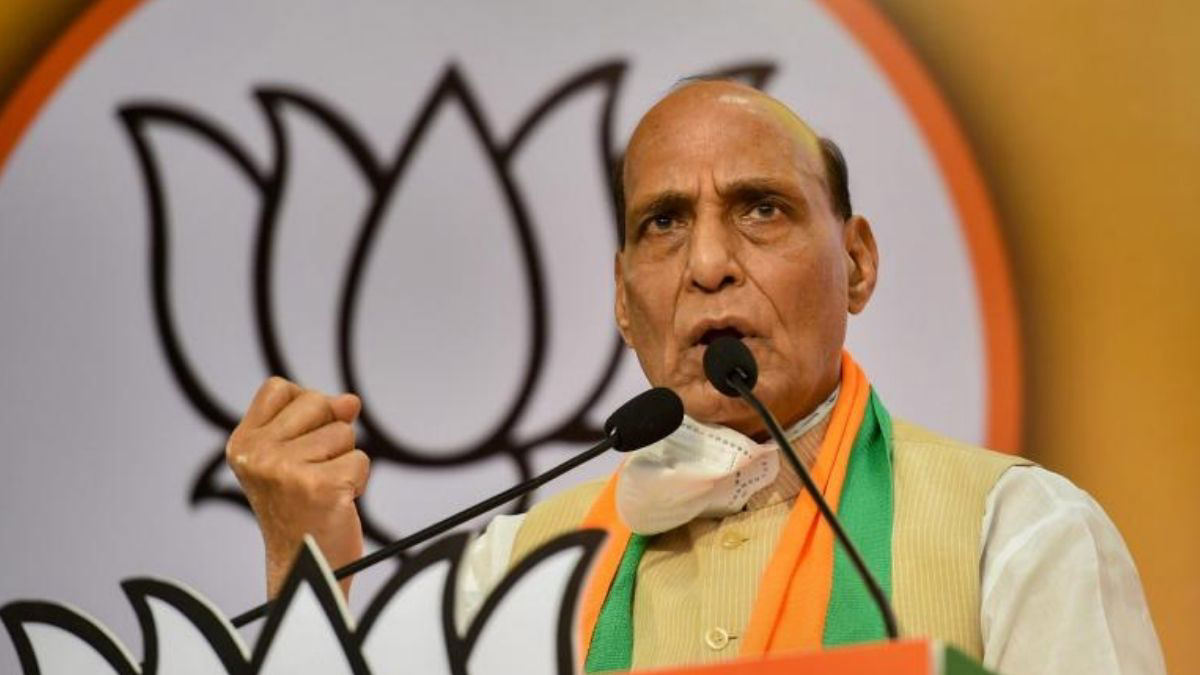 Rajnath Singh Attacks Pakistan In J-K With 'Rearing Snakes' Remark ... Rajnath Singh Attacks Pakistan In J-K With 'Rearing Snakes' Remark ...