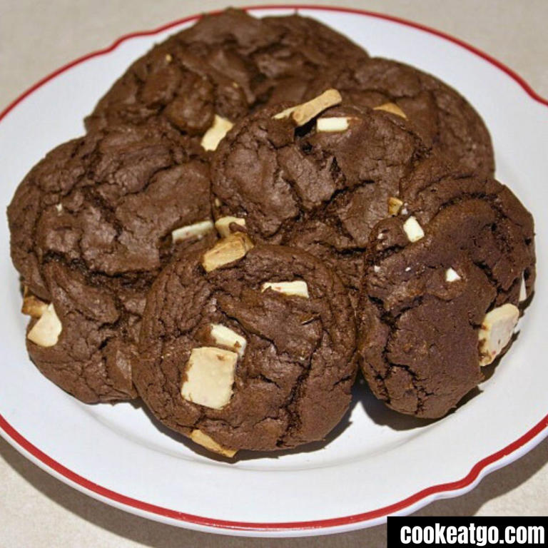 Peppermint Chocolate Cookies!