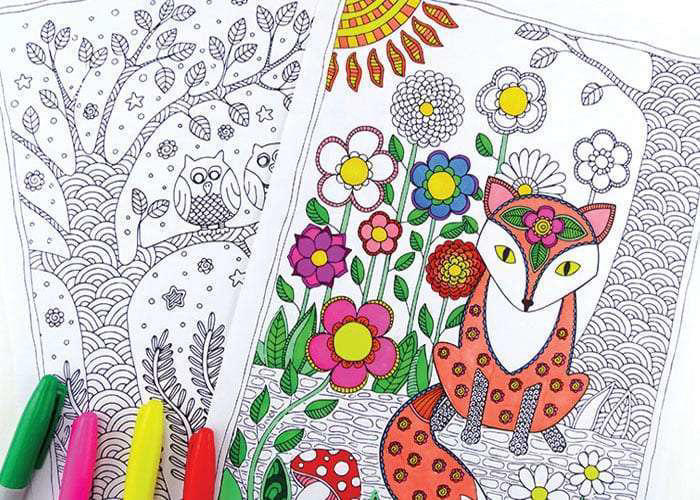 12 Free Fall Coloring Pages