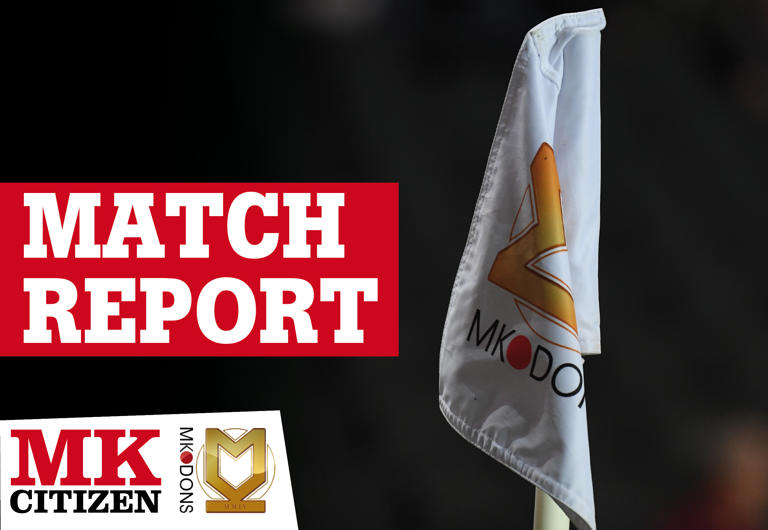 Crowley calls the shots for County as MK Dons lose third game in a row