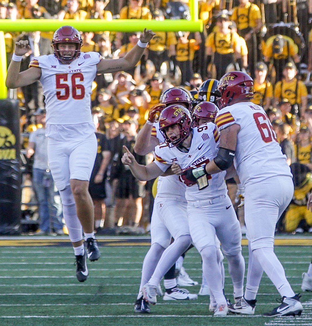 Watch: Iowa State football radio's call of Kyle Konrardy's game-winning ...