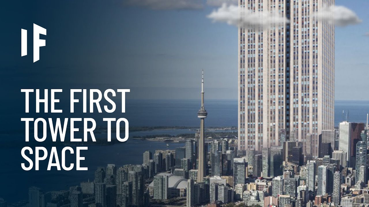 What could happen if humans built a tower to outer space?