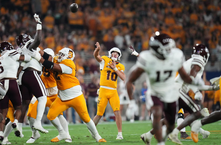 Arizona State football vs Mississippi State live updates: Week 2 game ...