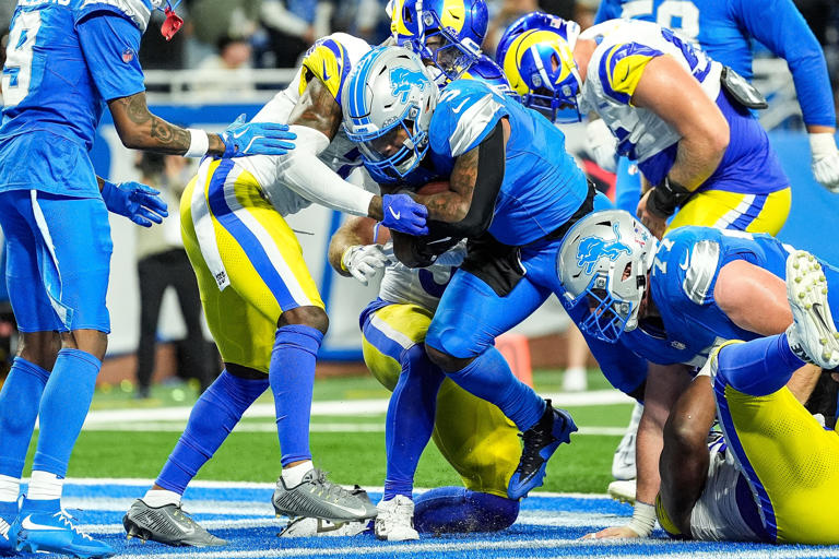 Lions vs. Rams game balls: David Montgomery among 3 big winners in ...