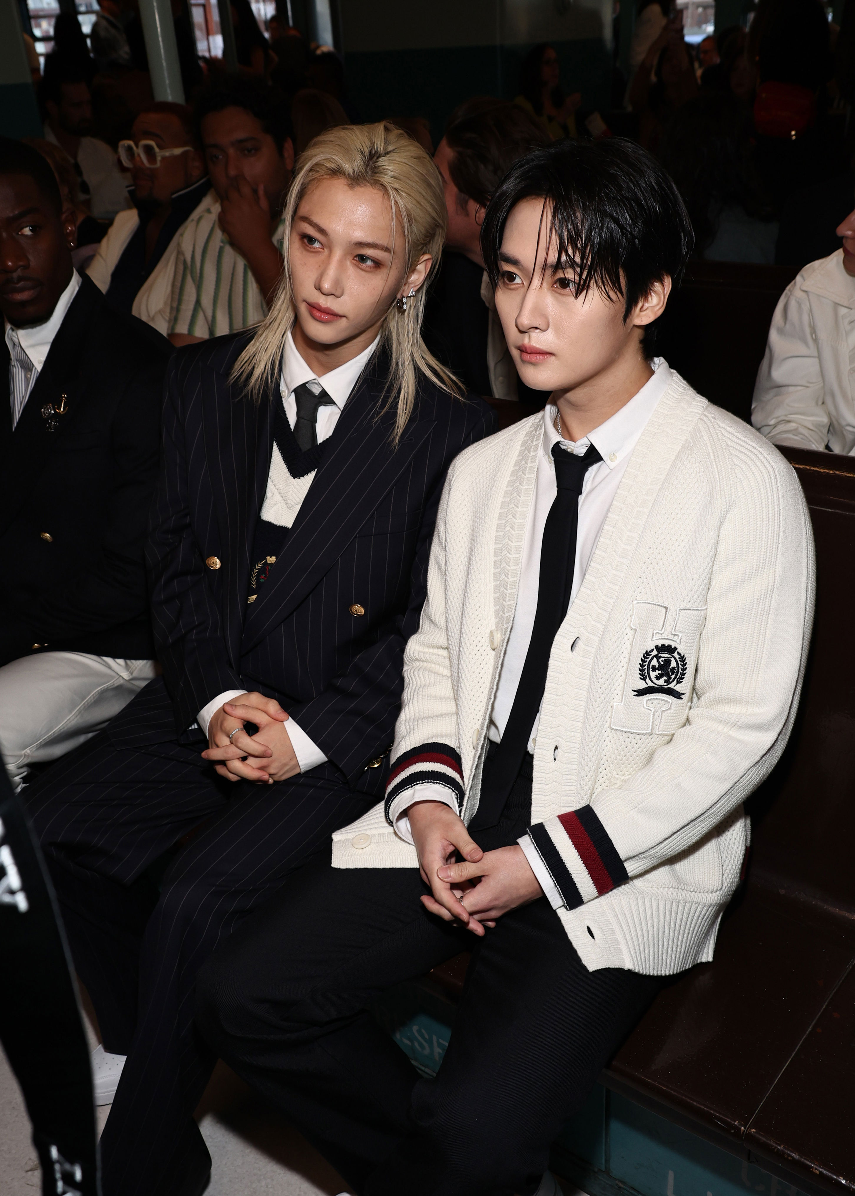 Felix Lee, star du groupe de K-Pop *Stray Kids*, a enflammé le défilé ...