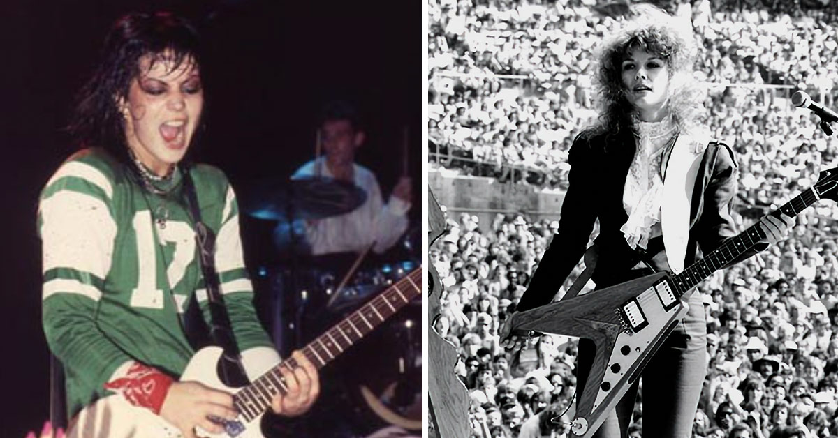 22 Photos of Lady Rockers From the '80s