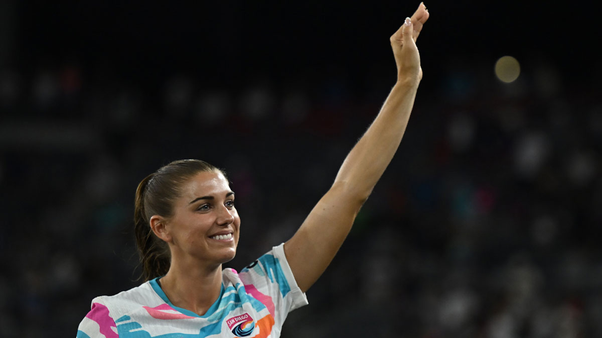 Alex Morgan to receive San Diego Wave’s first jersey retirement honor