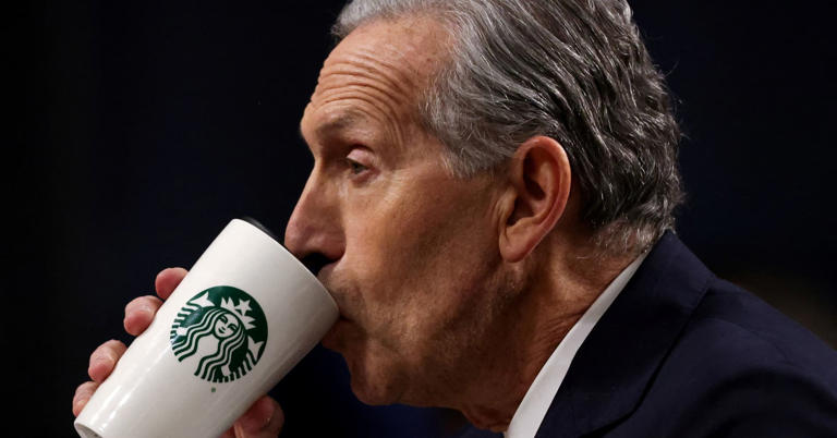 Howard Schultz says he 'did a cartwheel' when Starbucks CEO Niccol ...
