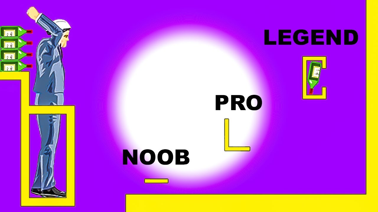 Legendary Bottle Flip—Secret Wall Bounce Technique Revealed