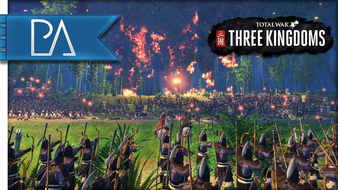 Three Kingdoms ambush battle - Three Kingdoms: Total War gameplay