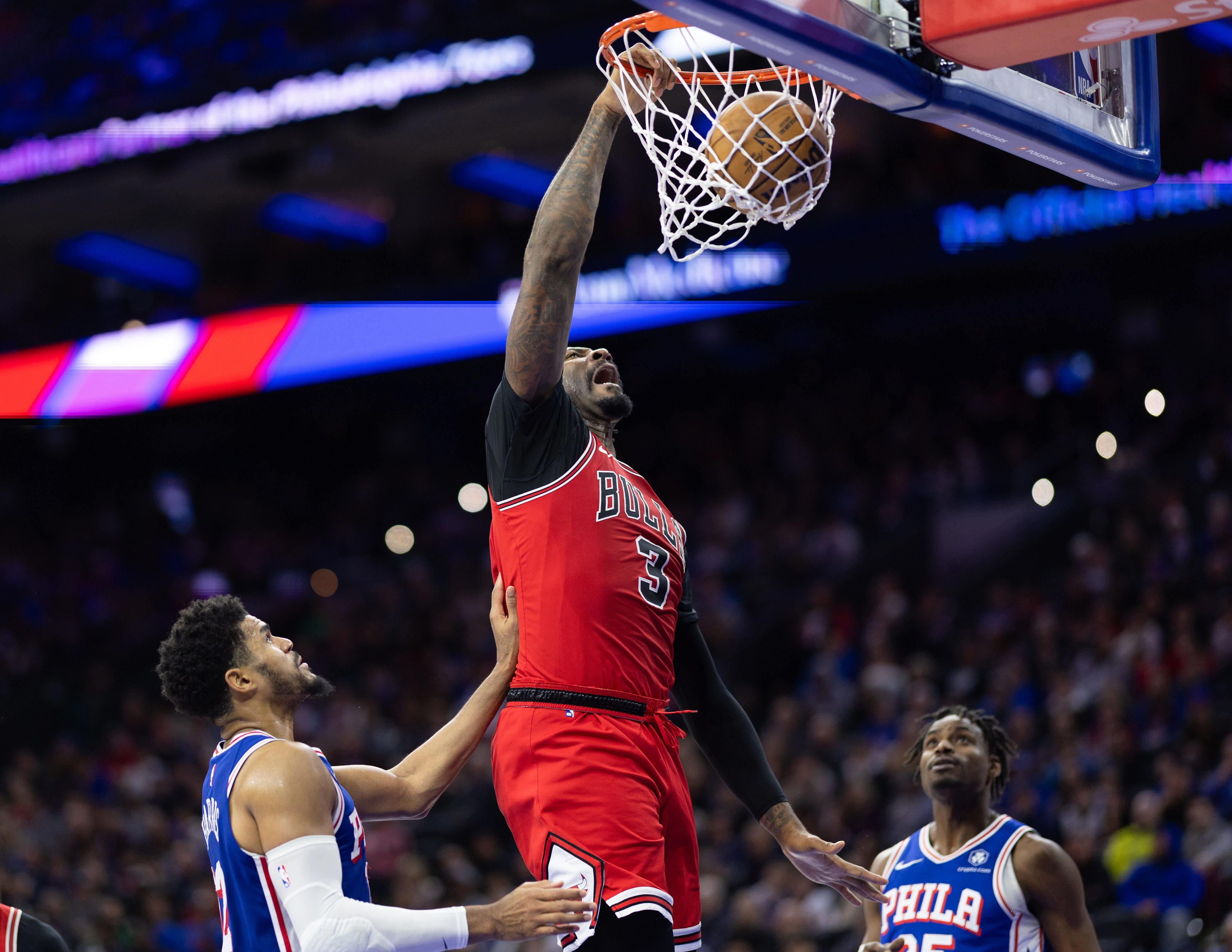 What does the new bench rotation look like for the Philadelphia 76ers?