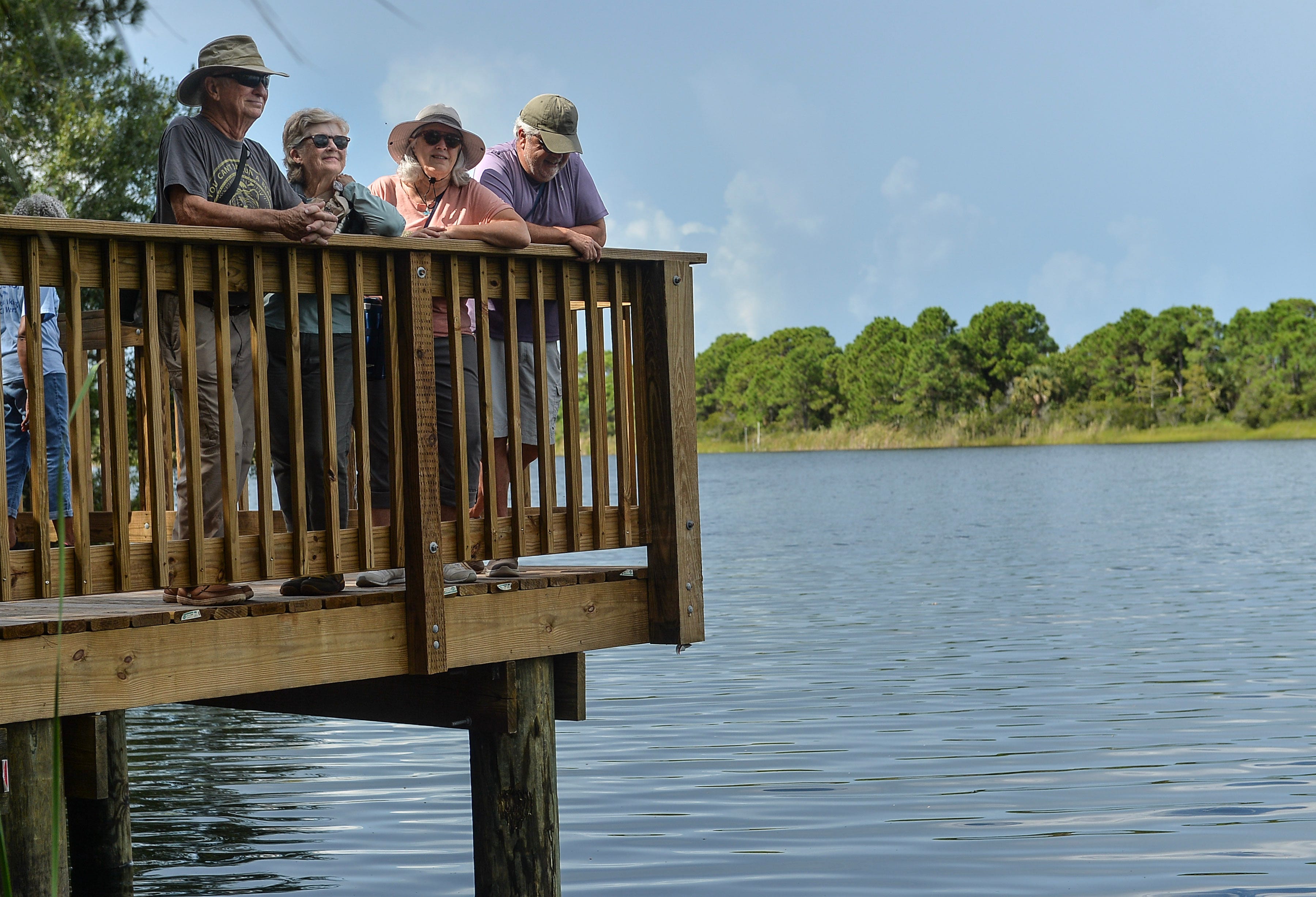 Real estate reporter enjoys Lake Indrio Preserve's sparkling blue water ...