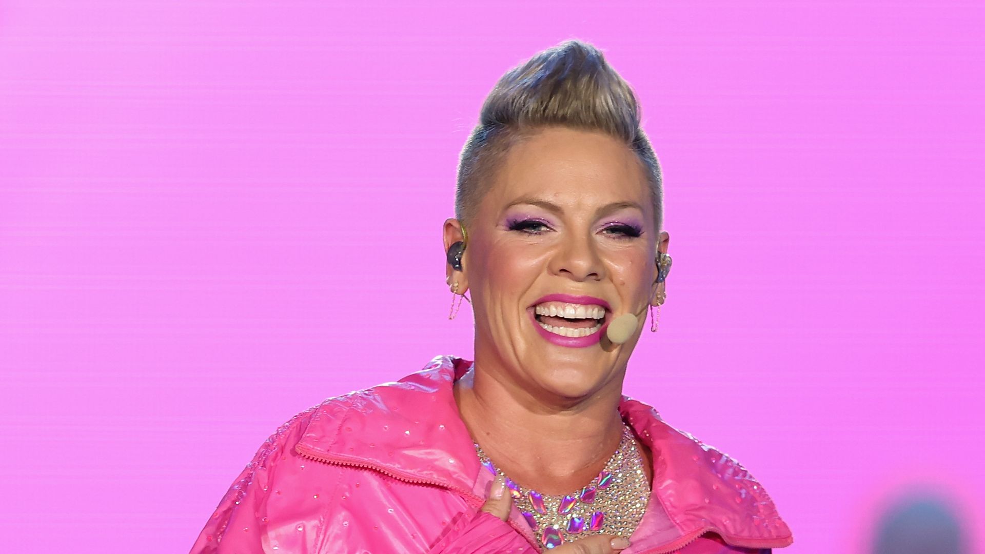 Pink's son Jameson, 8, dubbed a 'beast' by fans in photos from outing ...