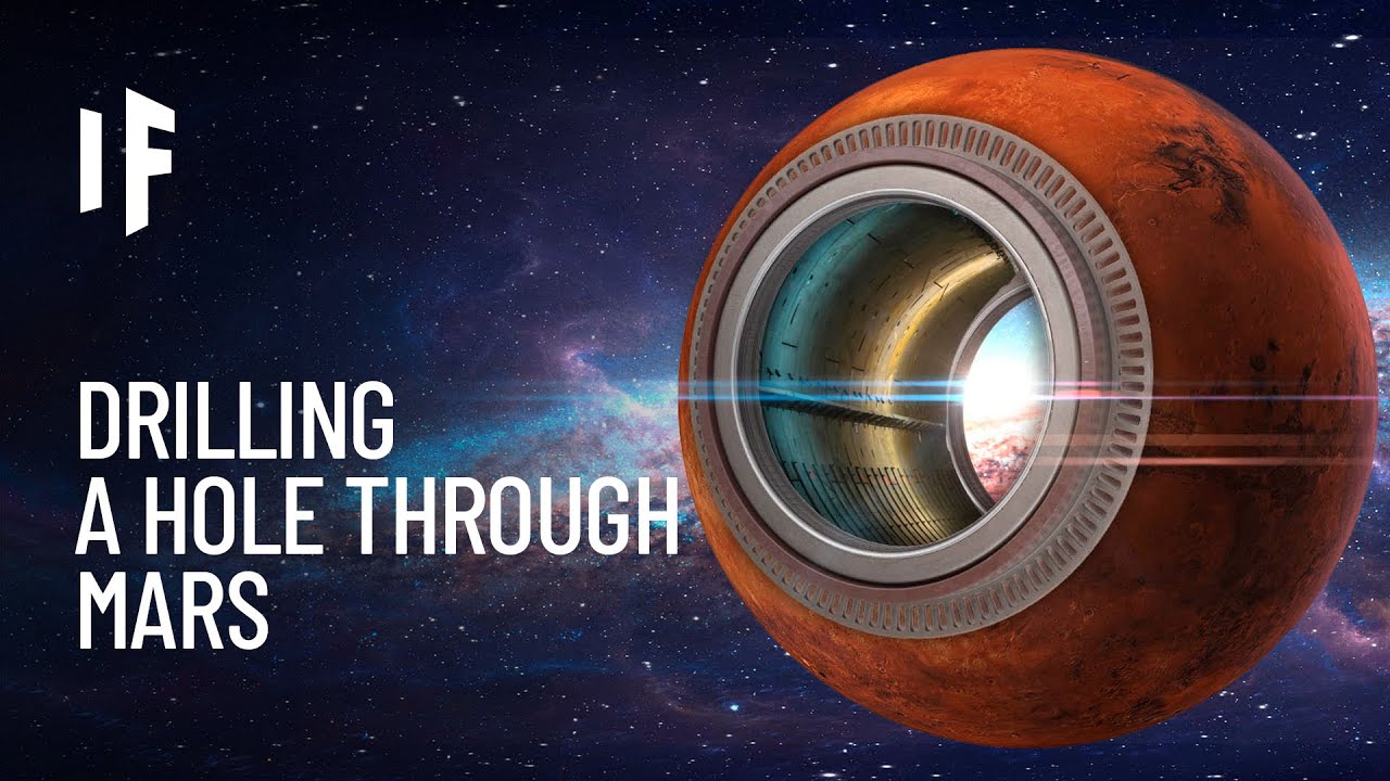 What would happen if we drill a hole through Mars