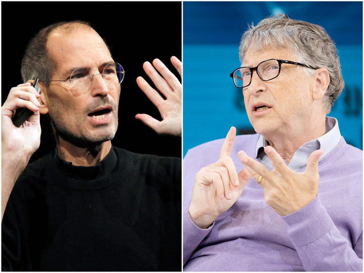 The billionaire rivalry between Apple and Microsoft The billionaire rivalry between Apple and Microsoft
