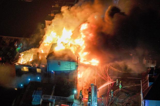 Pub ravaged by fire set for £6.5m rebuild including new terrace