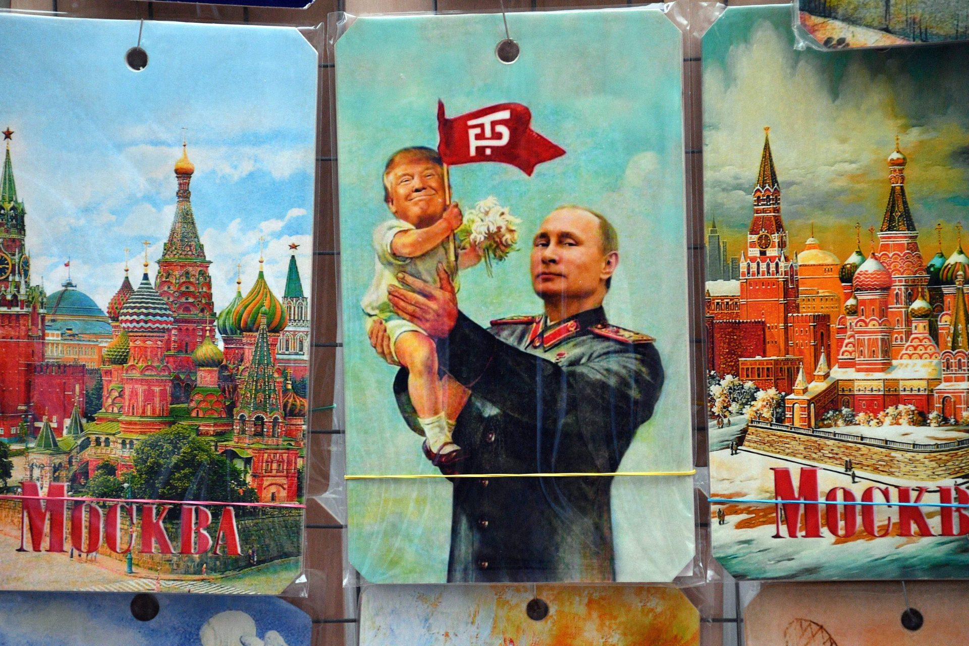 From Russia with love: Putin gave Trump a striking new portrait