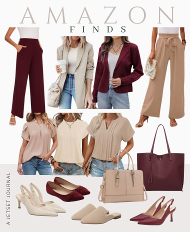 Build Your Workwear Capsule Wardrobe with these Amazon Finds