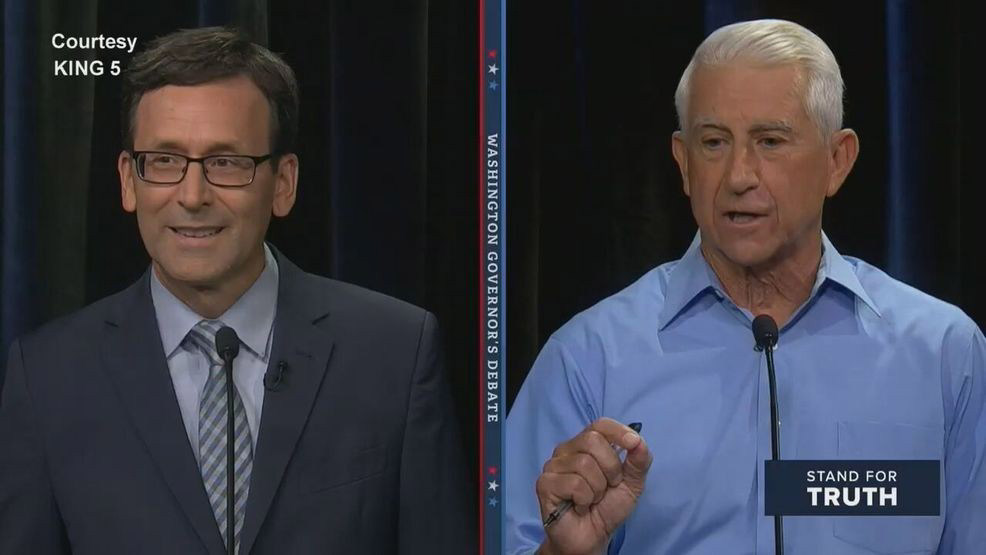 Bob Ferguson, Dave Reichert square off in fiery first WA gubernatorial ... Bob Ferguson, Dave Reichert square off in fiery first WA gubernatorial ...