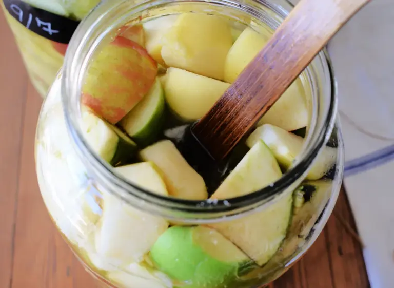 Easy Homemade Fermented (Raw) Apple Cider Vinegar