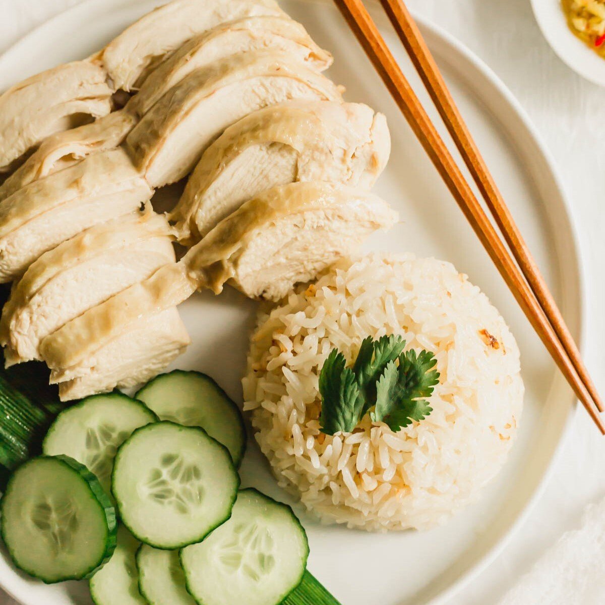 Hainanese Chicken Rice