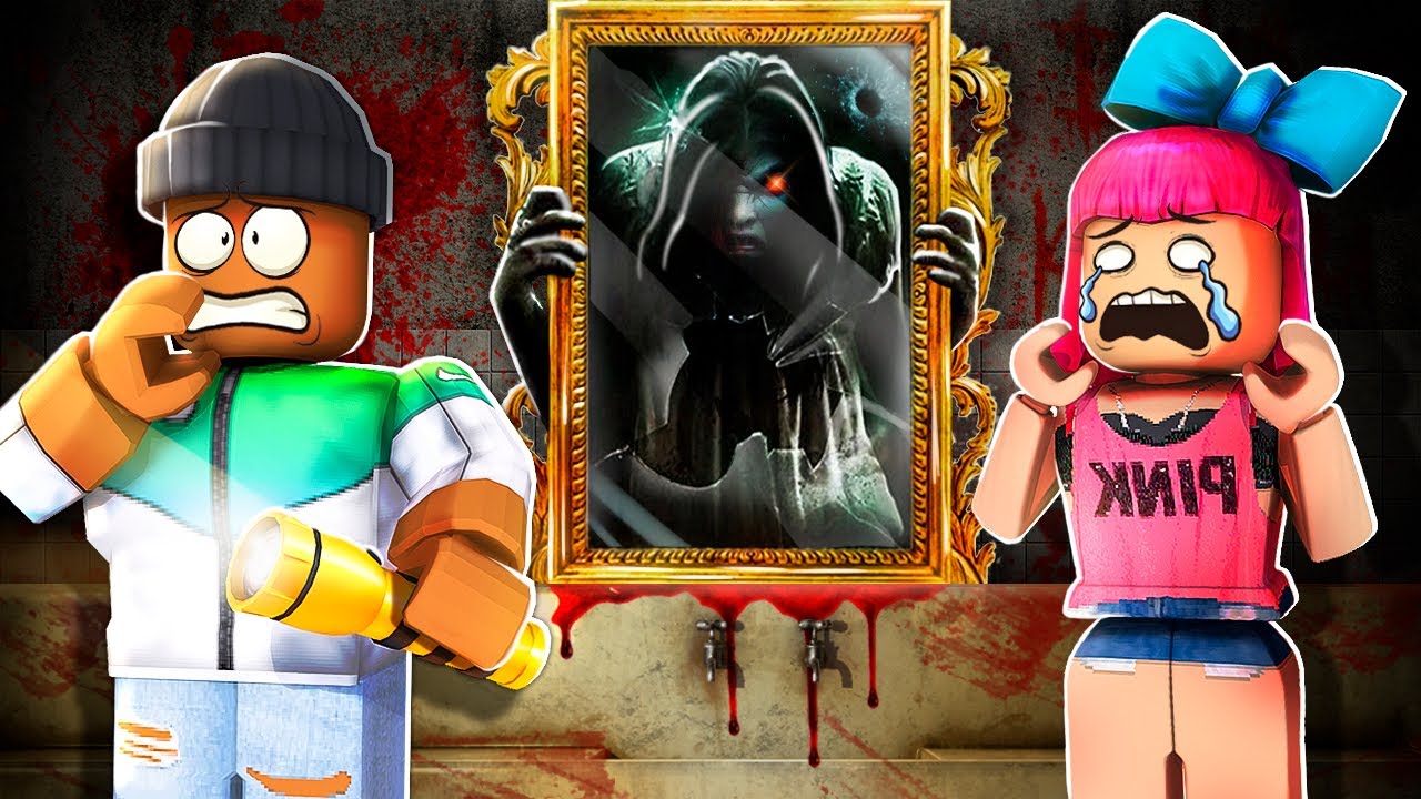 Mary in the mirror: Roblox horror story map