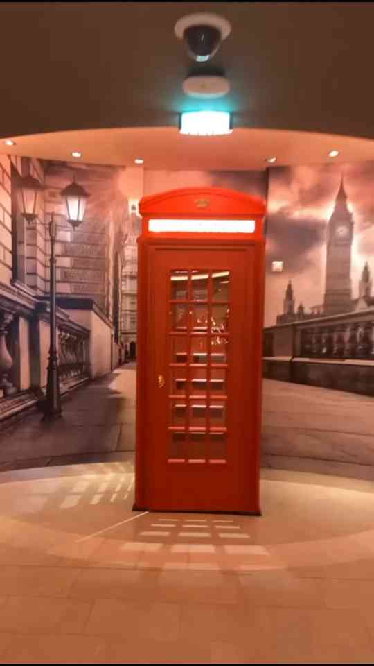 A Bar In A Phone Box, MSC World Europa’s Secret Speakeasy Bar