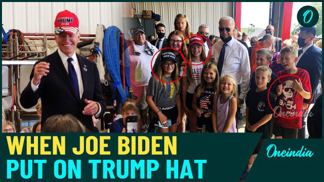 Shocking Biden VIDEO| Biden Dons 'Trump 2024' Hat In Pennsylvania ... Shocking Biden VIDEO| Biden Dons 'Trump 2024' Hat In Pennsylvania ...