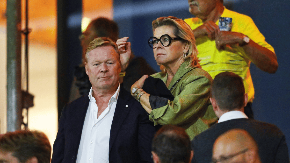 Dit is de vrouw van Ronald Koeman, op wie hij vreemd is gegaan