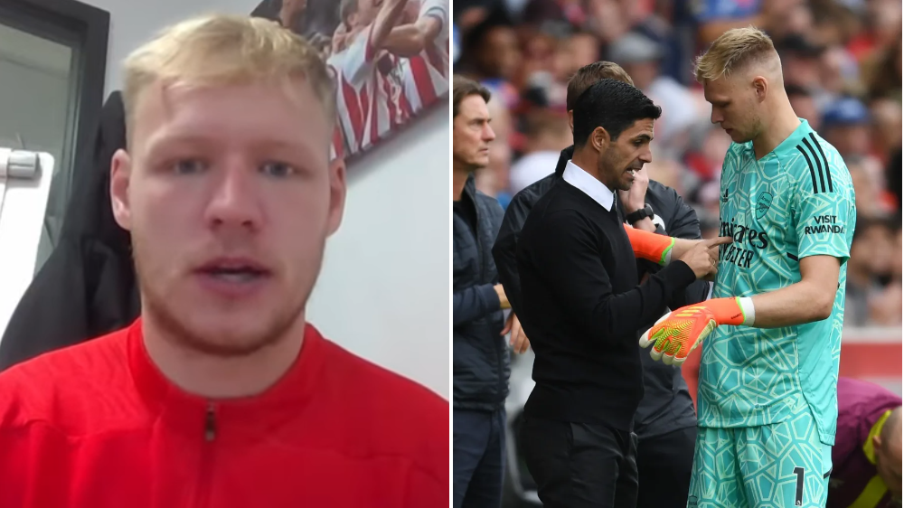 Aaron Ramsdale reveals message from Arsenal boss Mikel Arteta after ... Aaron Ramsdale reveals message from Arsenal boss Mikel Arteta after ...