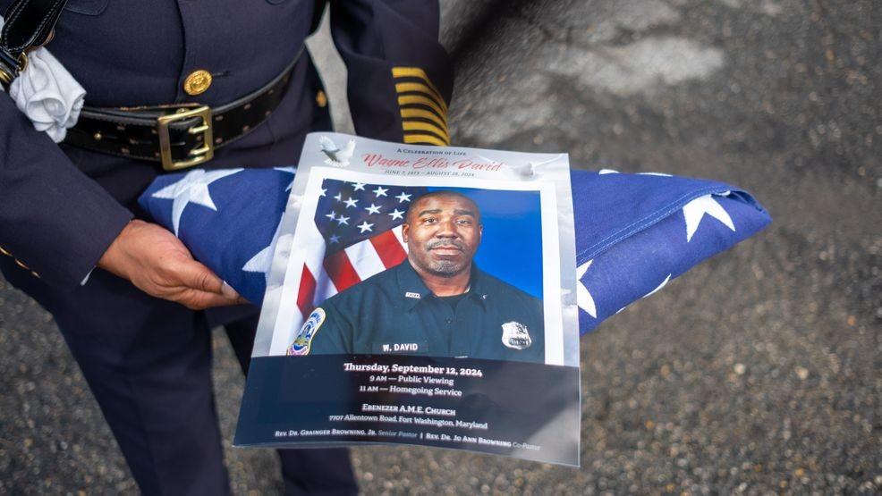 WATCH LIVE: Funeral services for DC Officer Wayne David killed in accidental shooting