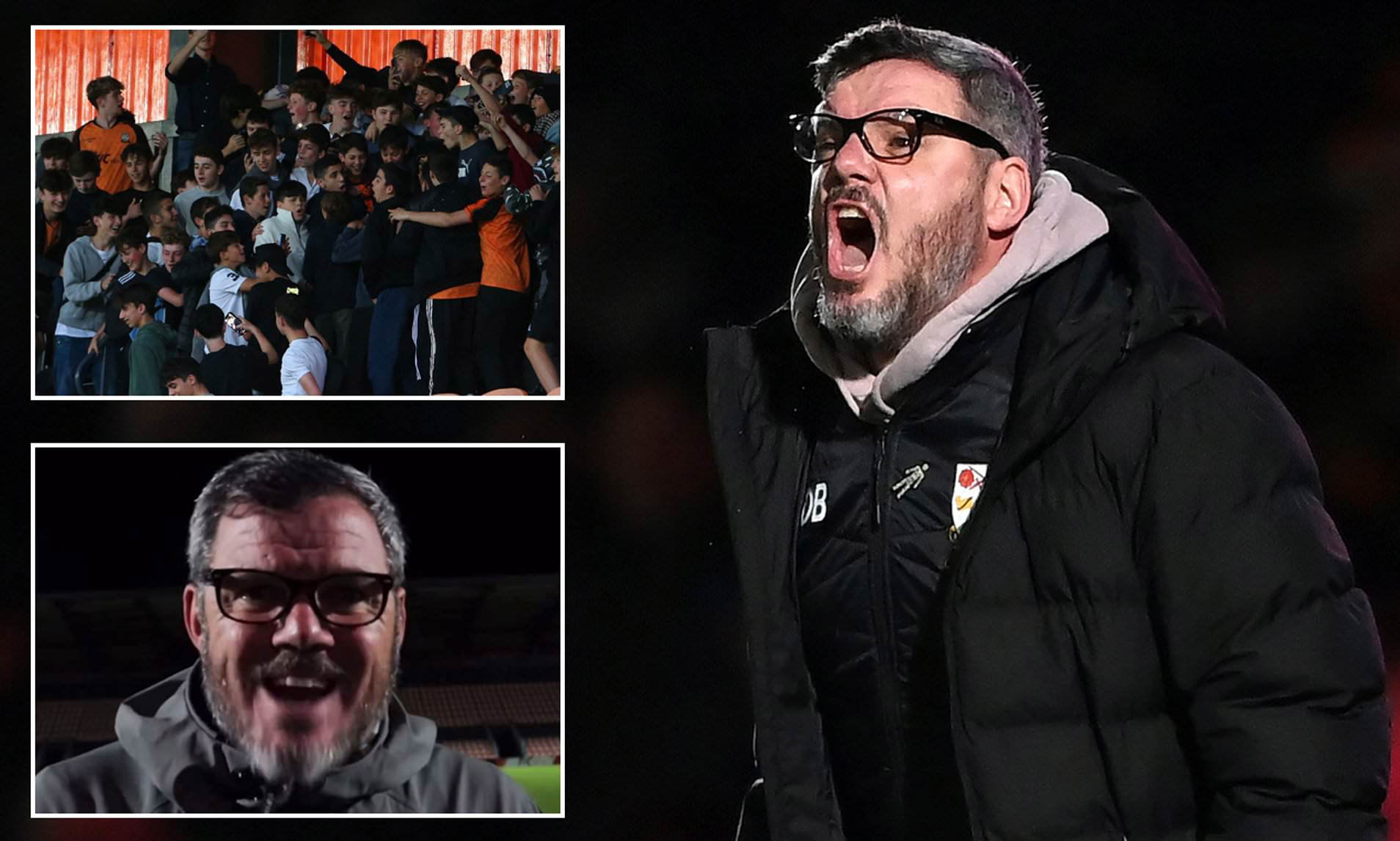 Barnet manager Dean Brennan launches incredible rant against his own ... Barnet manager Dean Brennan launches incredible rant against his own ...