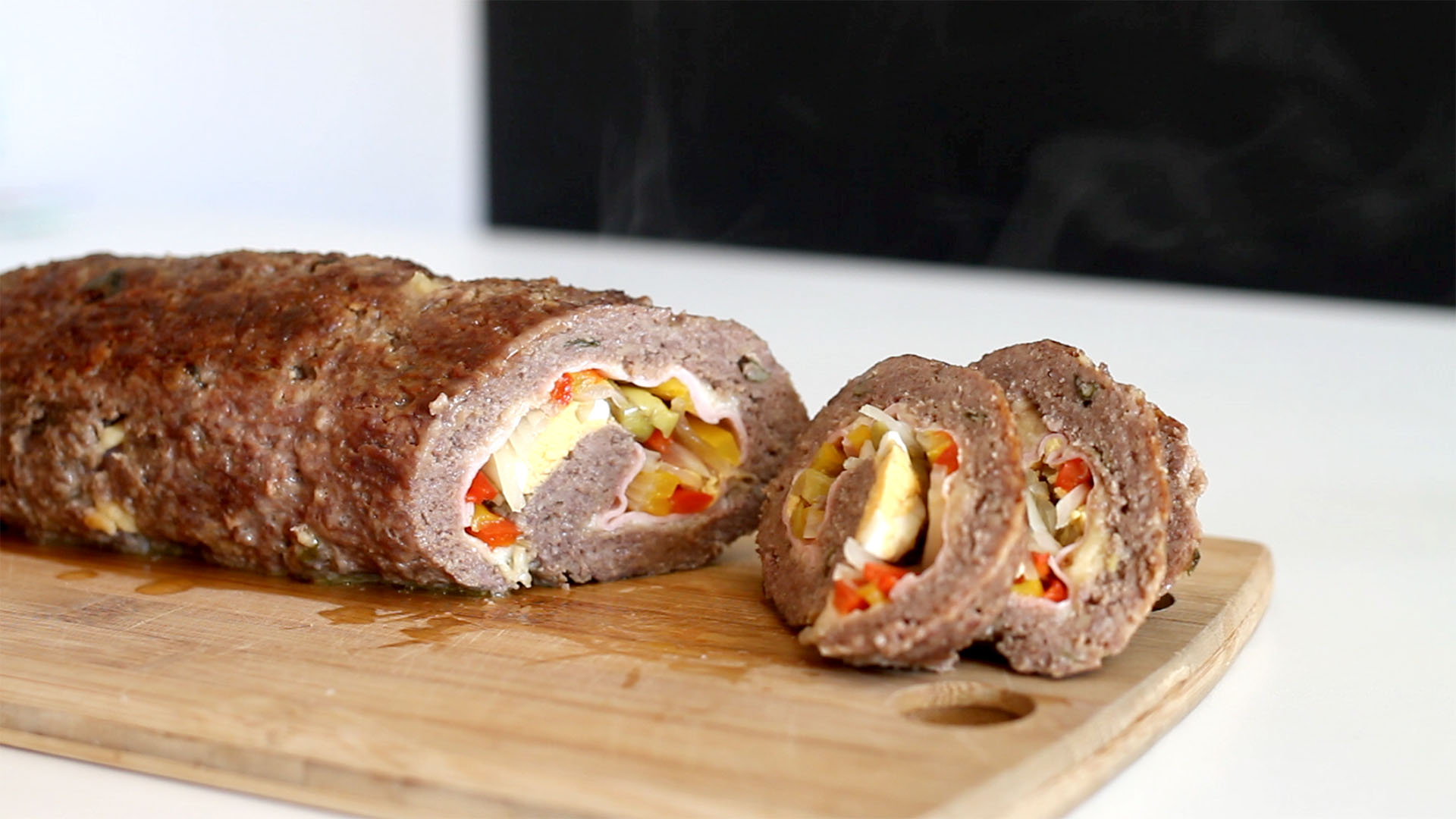 Meat Swiss Roll