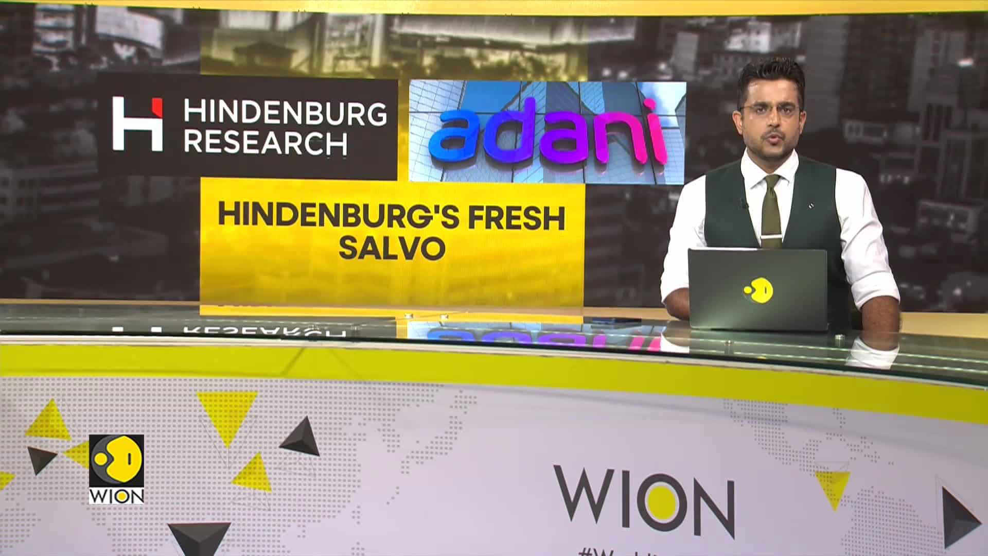 Hindenburg's fresh salvo on Adani group Hindenburg's fresh salvo on Adani group