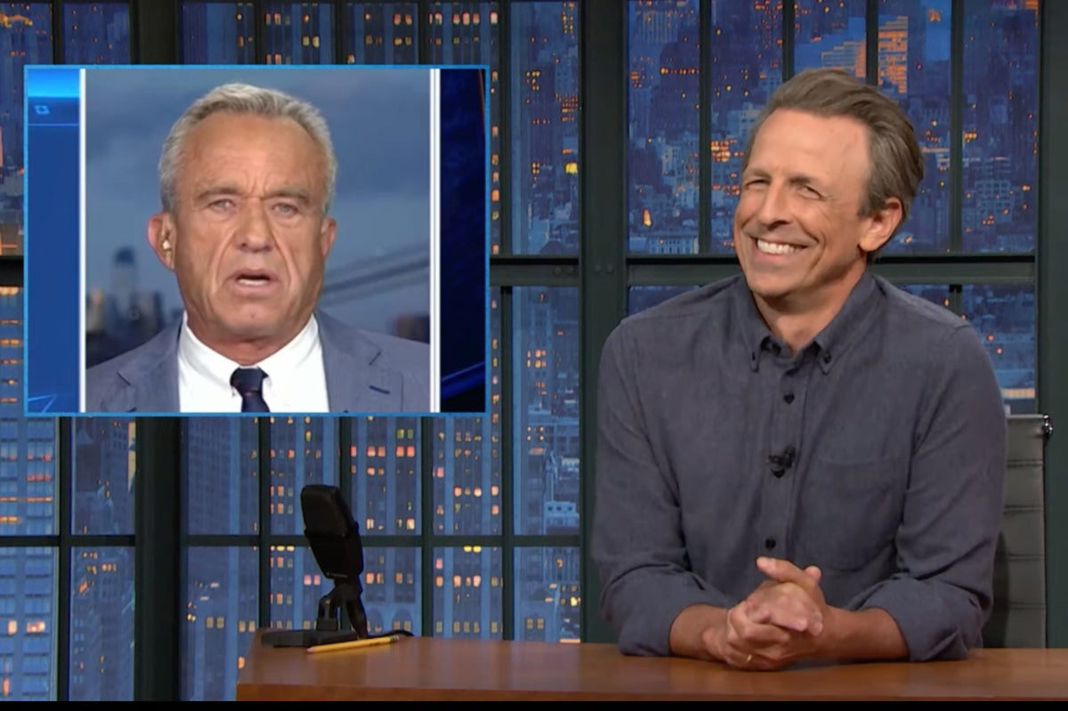 Seth Meyers jokes RFK Jr might not be the best person to defend Trump’s ... Seth Meyers jokes RFK Jr might not be the best person to defend Trump’s ...