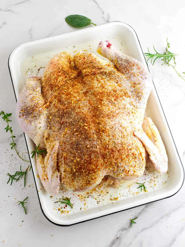 Dutch Oven Roasted Chicken