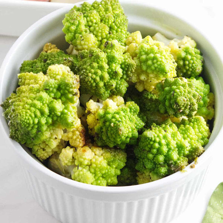 Roasted Romanesco (Fibonacci Broccoli)