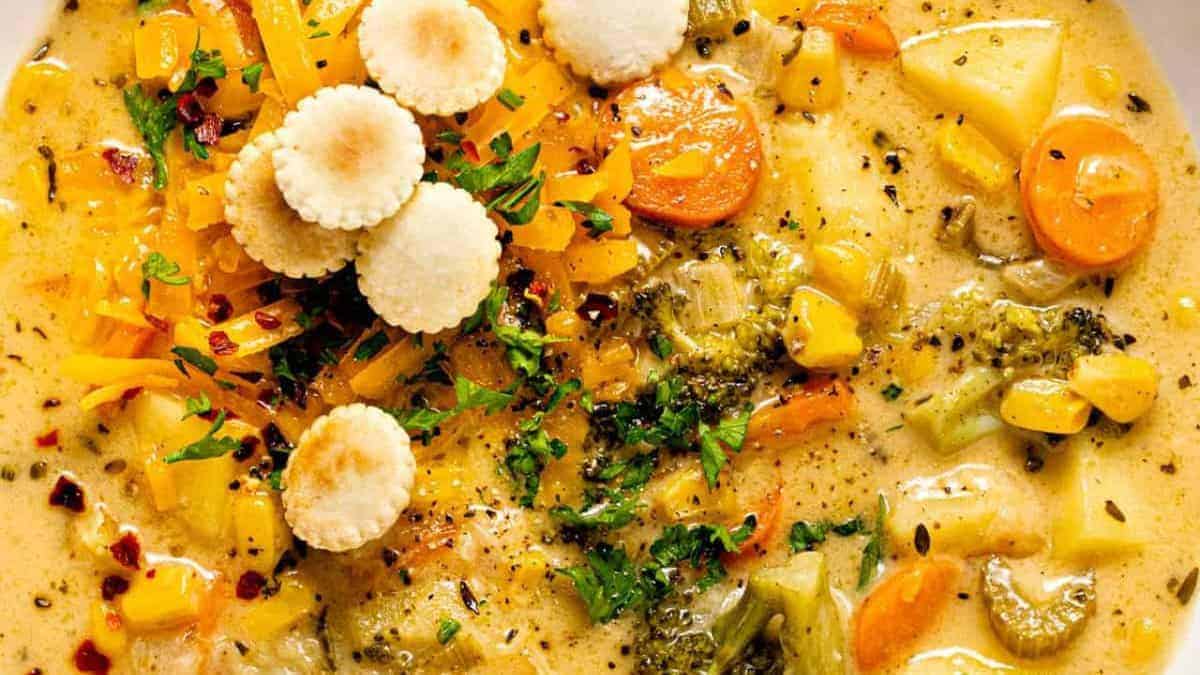 12 Comforting Vegetarian Soups Perfect for Snuggling Up