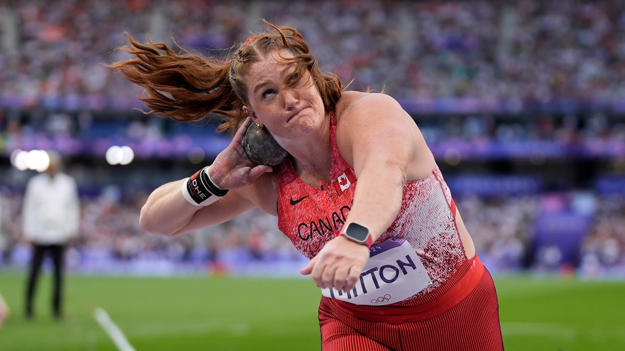 Canadian shot-putter Sarah Mitton notches world’s best indoor throw ...