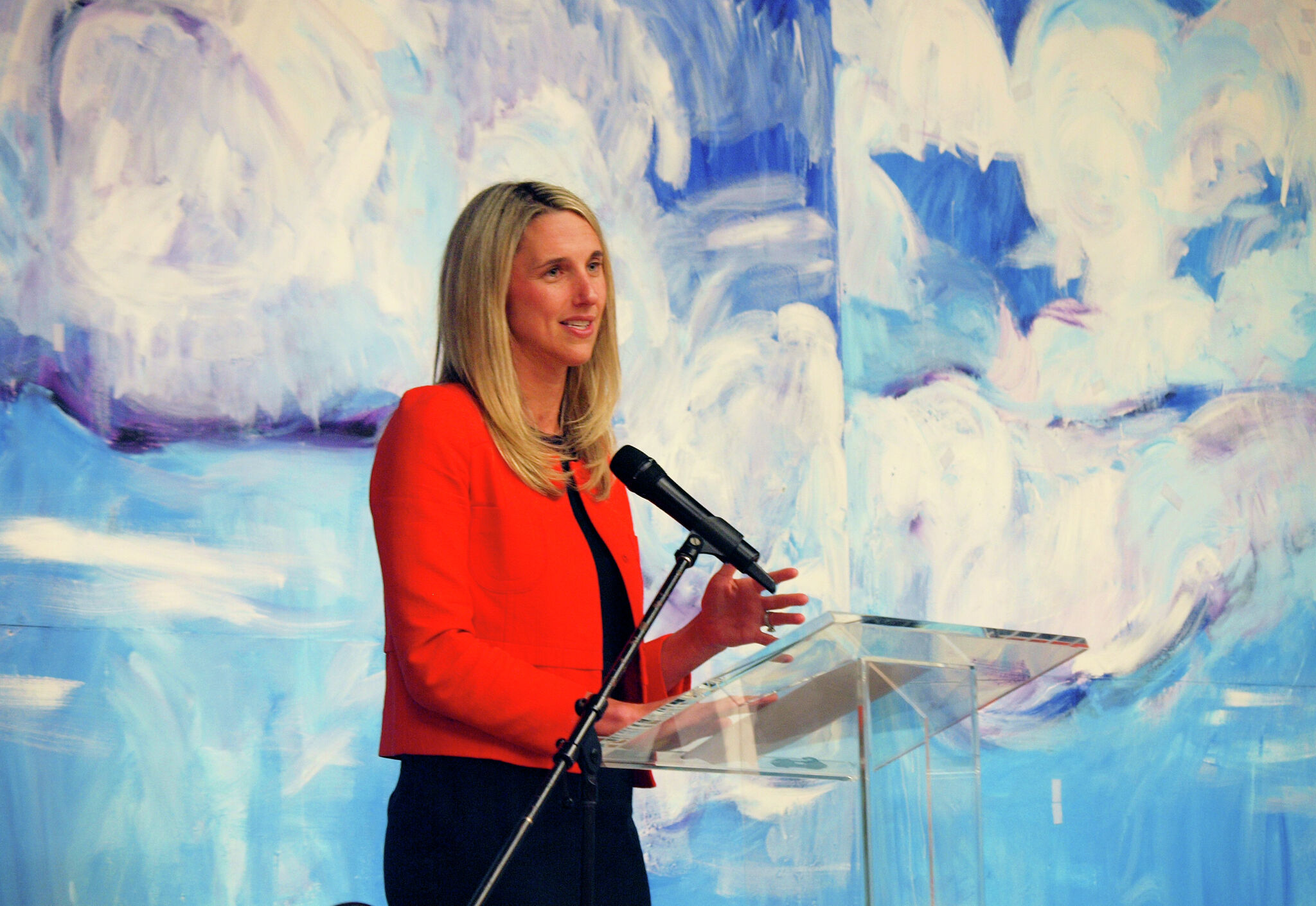 Stamford Mayor Caroline Simmons running for reelection