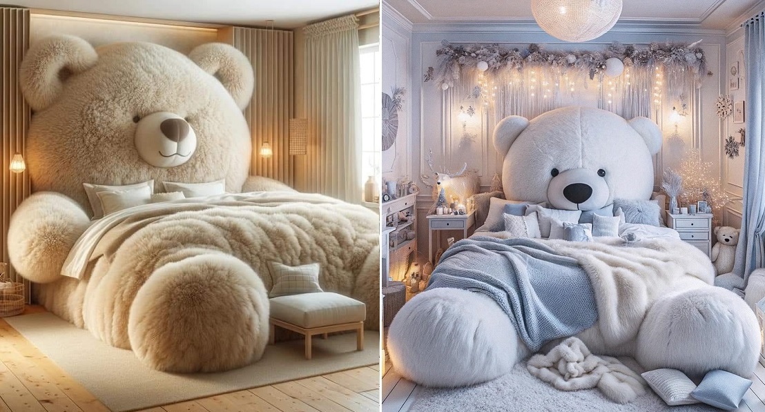 Ce lit nounours est tellement cocooning que vous allez vouloir le même