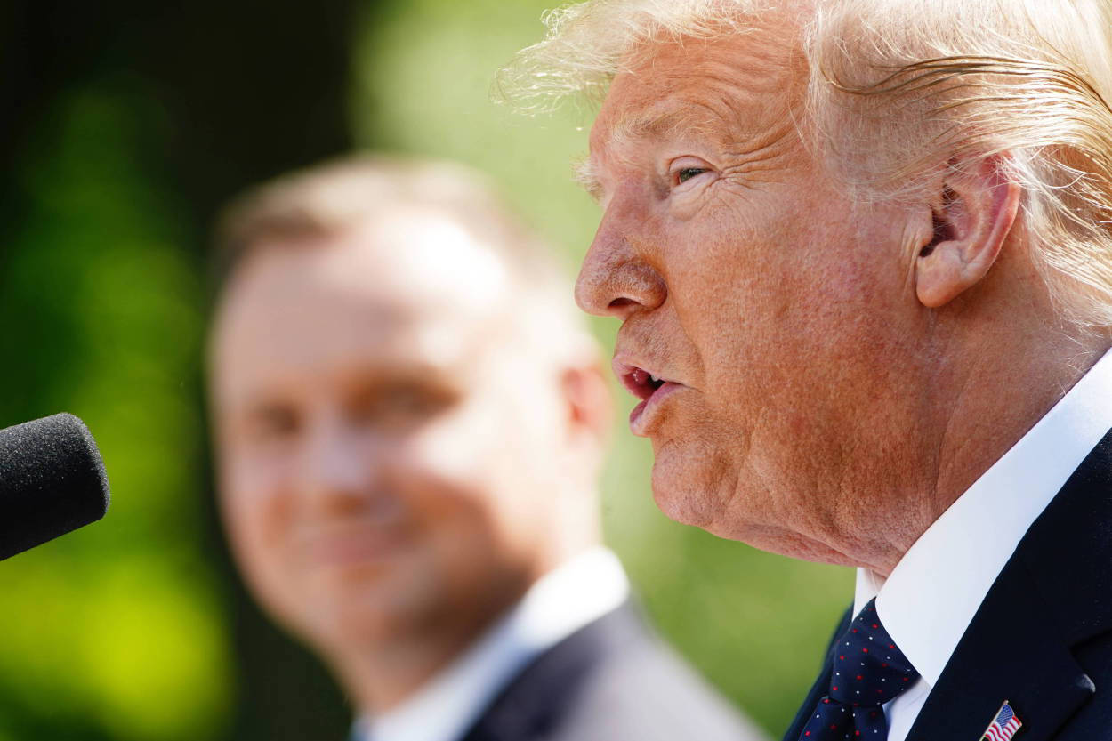 Trump: mój wielki przyjaciel Andrzej Duda jest w Doylestown, to ... Trump: mój wielki przyjaciel Andrzej Duda jest w Doylestown, to ...