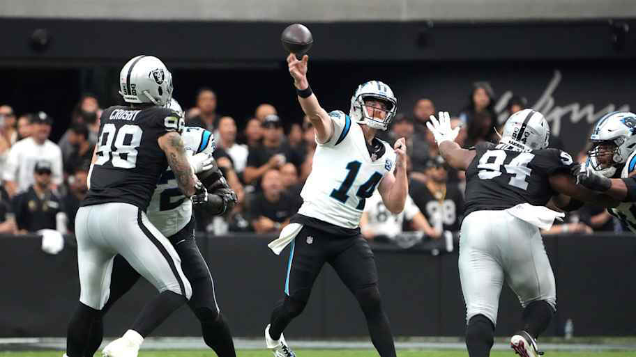 Raiders Bested in the Trenches in 36-22 Loss to Carolina Panthers Raiders Bested in the Trenches in 36-22 Loss to Carolina Panthers