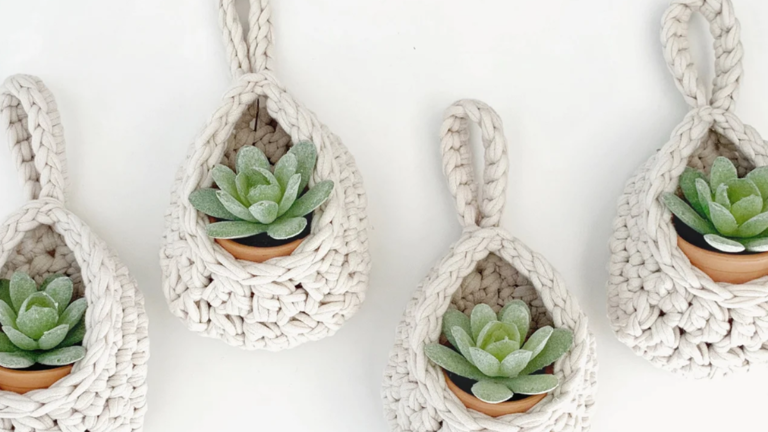 Crochet Plant Holder Patterns