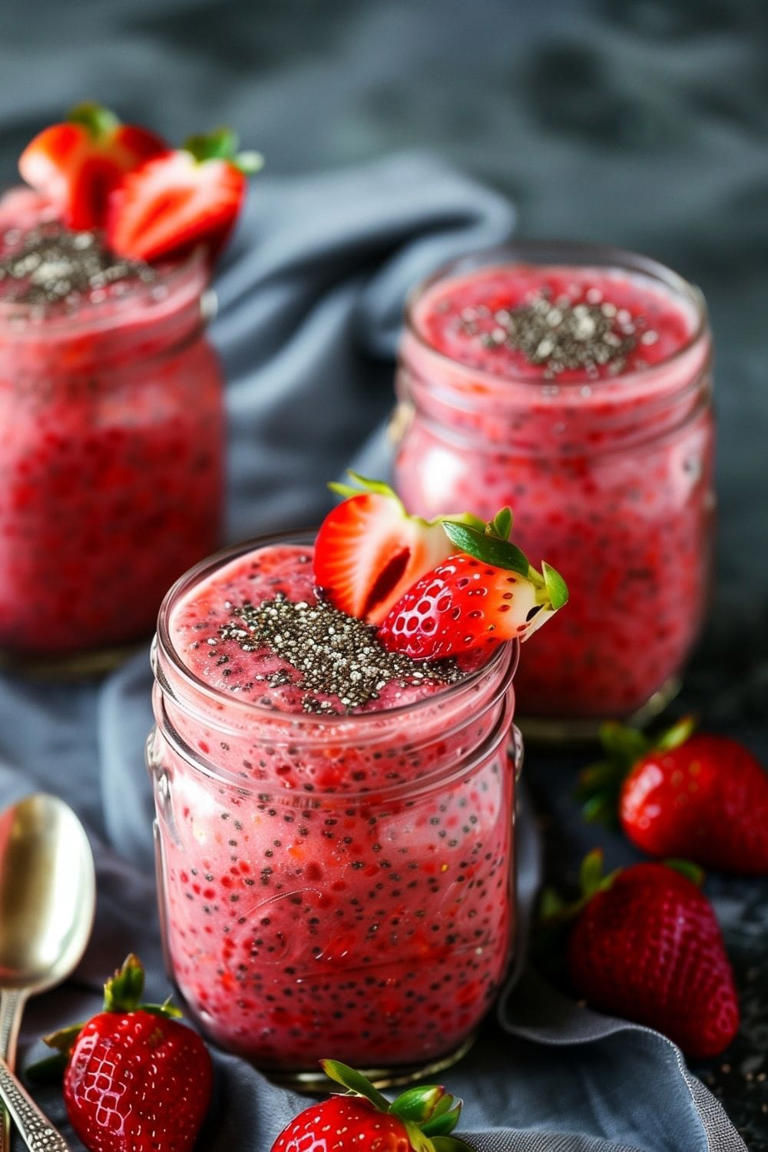 Strawberry Chia Pudding Recipe